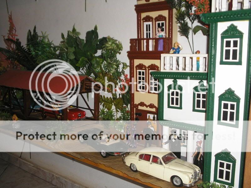 Brasilianische Stadt - Diorama 1:18