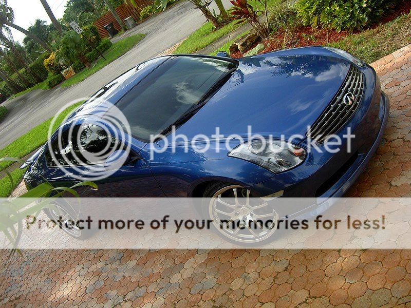 My new 2005 G35 Coupe 6mt Athens Blue | Infiniti G35 G37 Forum