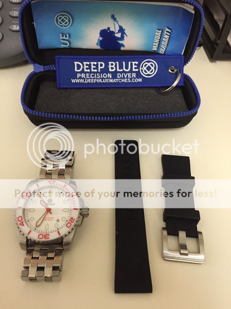 SOLD: LNIB Deep Blue Sea Ram 500 on Watchadoo Bracelet | WatchUSeek ...