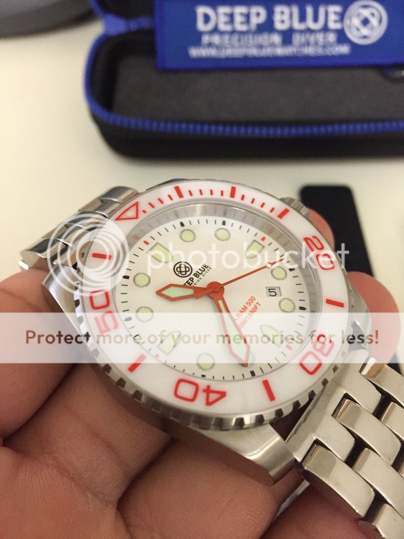 SOLD: LNIB Deep Blue Sea Ram 500 on Watchadoo Bracelet | WatchUSeek ...