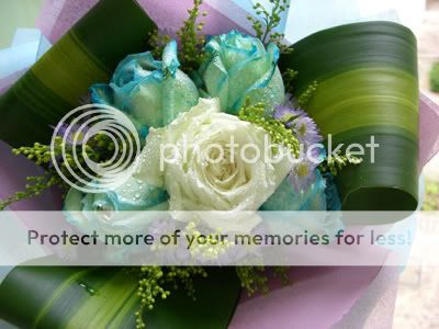 DIY blue roses. | Geet's Flowers