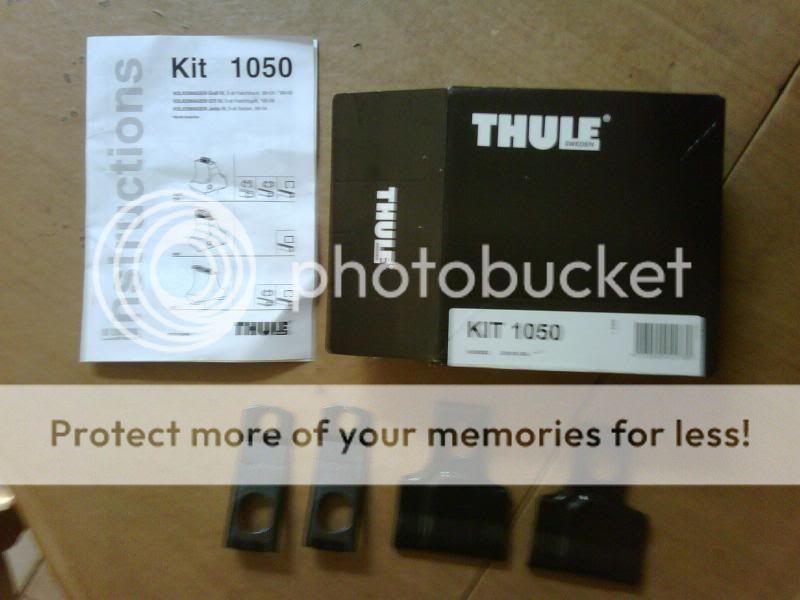 for sale: Thule 1050 fitment kit for roof rack system | VW Vortex ...