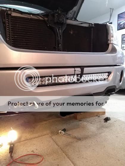 My 30" LED light bar install - Ford F150 Forum - Community of Ford ...