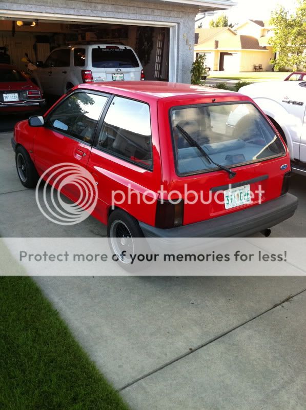 FS: 1990 red ford festiva BP swap - Beyond.ca - Car Forums