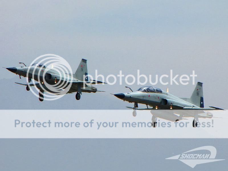 Northrop F-5E y F-5F Grupo 12, Cambio CJ de la FACH | Shocman