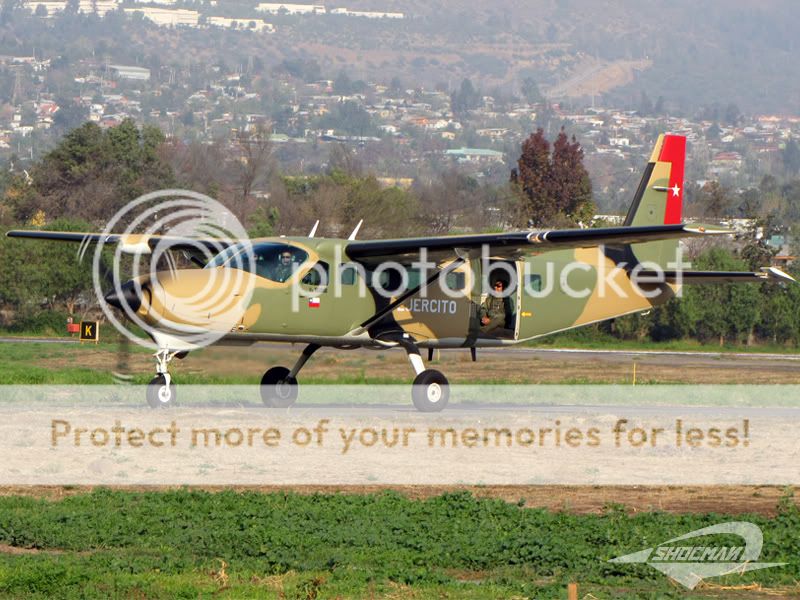 Cessna Caravan E-133 Brigada de Aviación Ejército Chile | Shocman