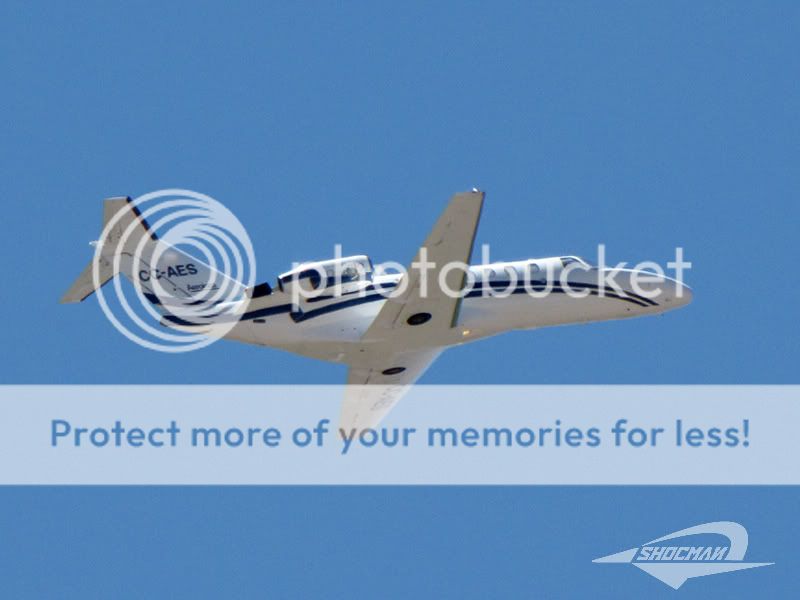 Citation CJ2, CC-AES de Aeroinca despegando de AMB | Shocman