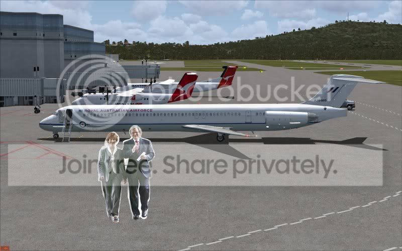 RAAF VIP Transport at Canberra - Community Screenshots - Orbx Community ...