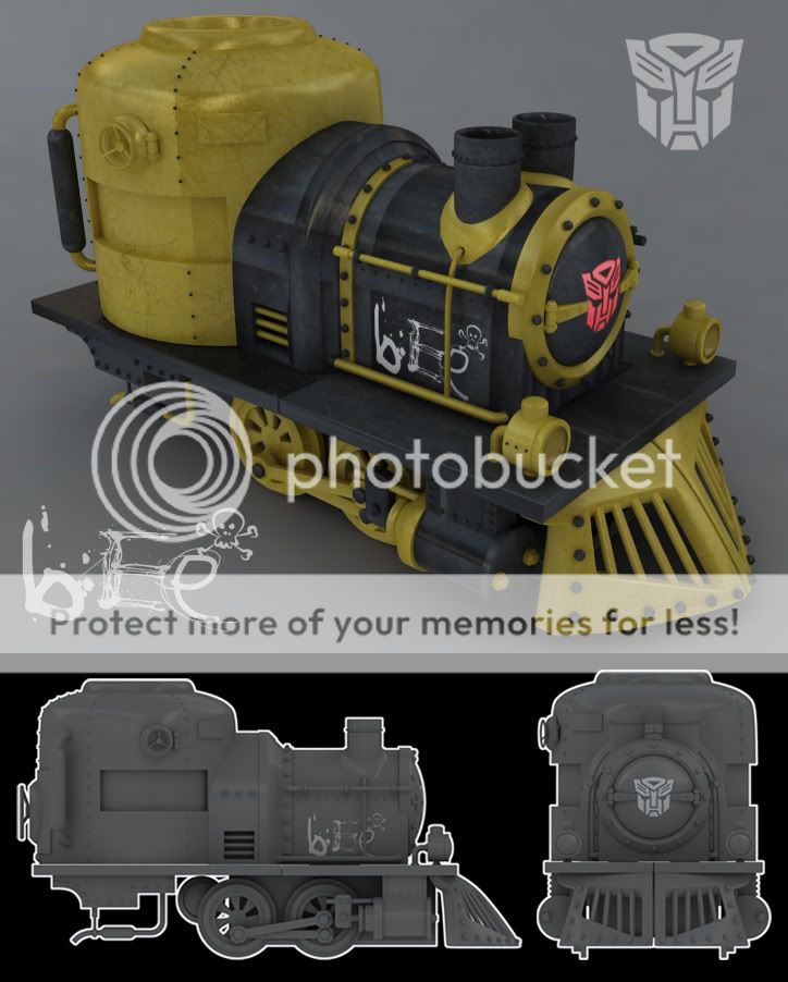 3D Artwork: - Bumble Bee - Hearts Of Steel | TFW2005 - The 2005 Boards