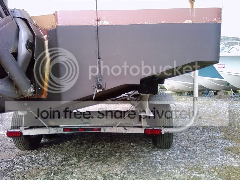 Setting up a bunk trailer for a stepped hull - The Hull Truth - Boating ...