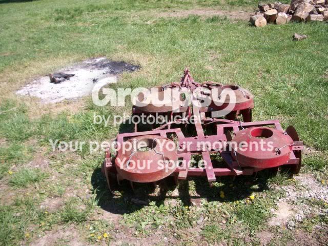 Farmall Cub Disk Harrow - How Much Weight Do I Add??? | Farmall Cub Forum