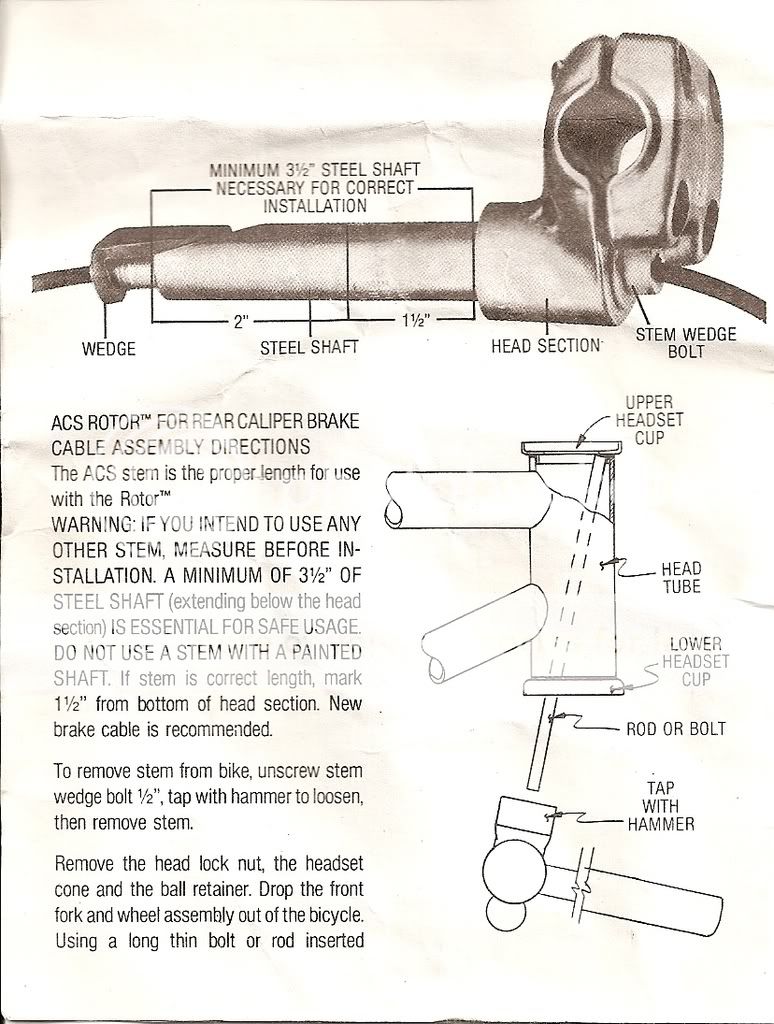 acs rotor - BMXmuseum.com Forums