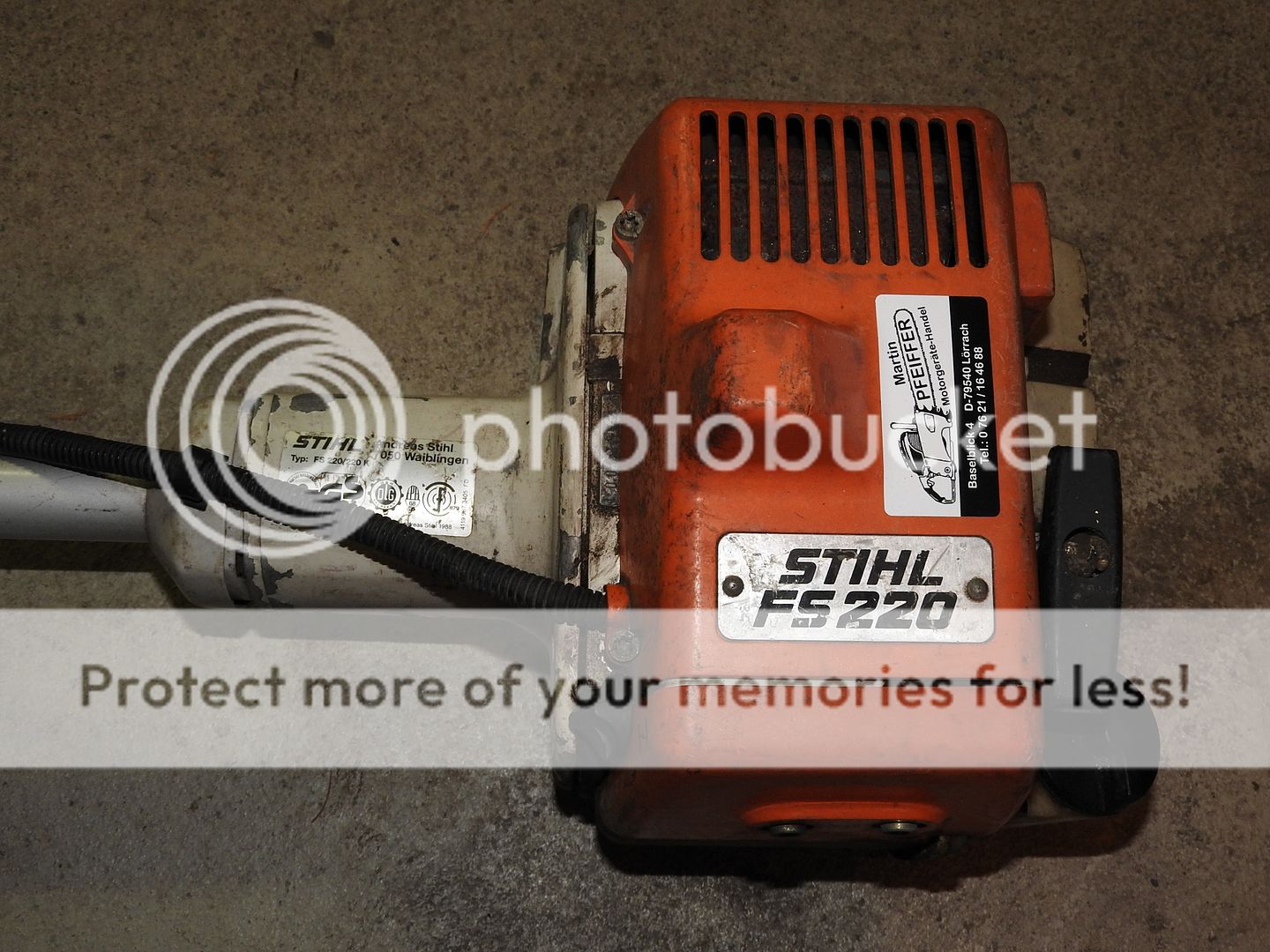 Biete Freischneider Stihl FS 220, einsatzbereit - Alles rund um die ...
