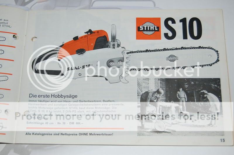Stihl-Kataloge aus den 60er und 70er Jahren - Alles rund um die ...